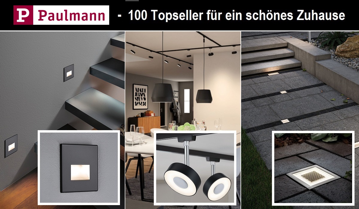 Topseller: Paulmann - Lampen & Leuchten online kaufen