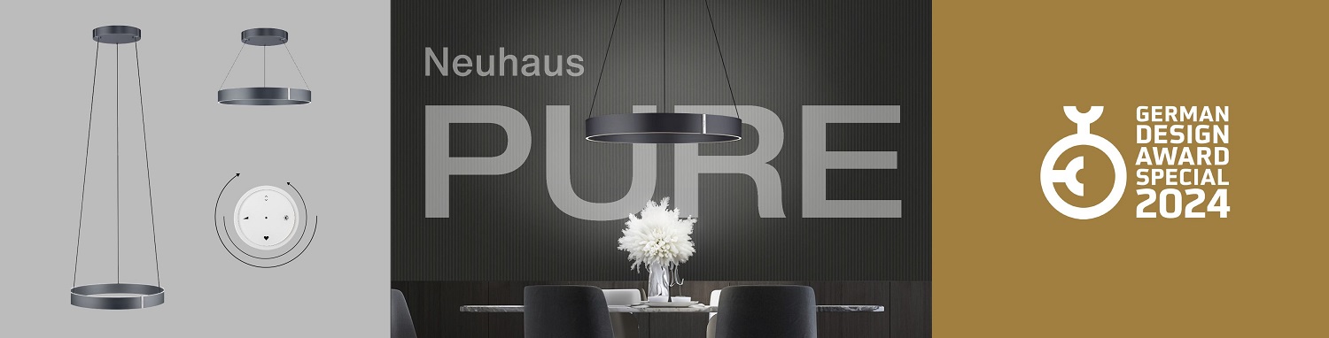 Beleuchtung: 28 Lichtideen mit Neuhaus PURE Pure-Serien
