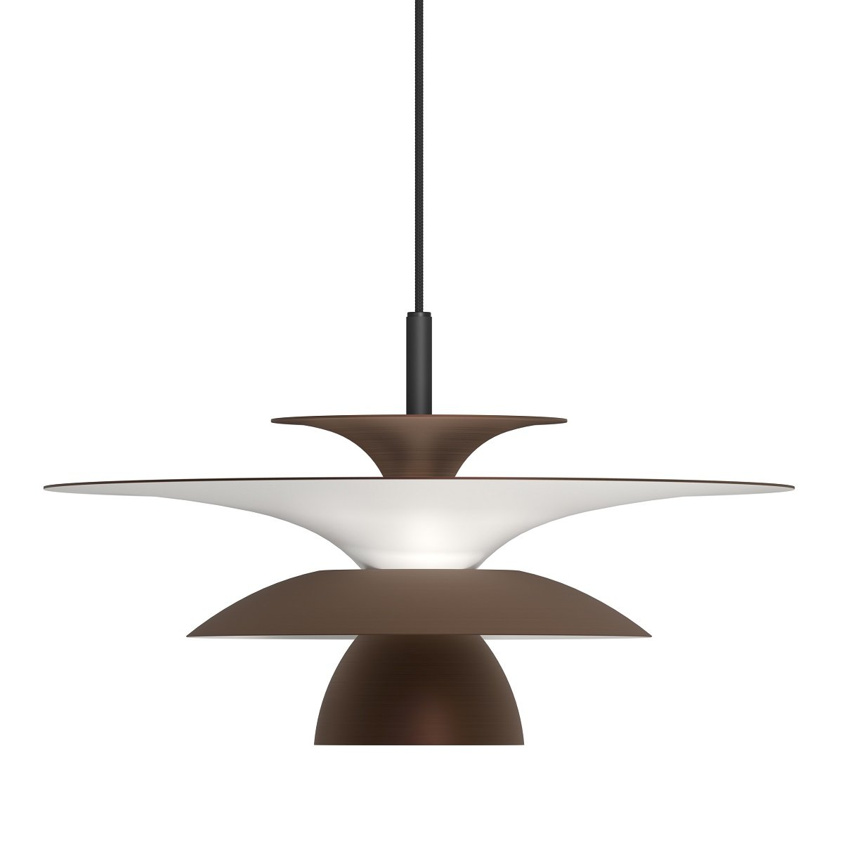 Belid Picasso Pendelleuchte 38cm oxid braun G9 --> Leuchten & Lampen ...