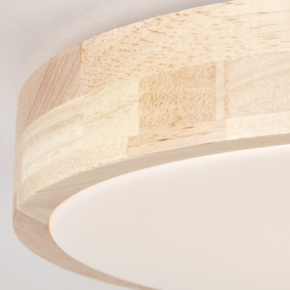 Brilliant AG Leuchten G99636-45 Moreen LED Deckenleuchte rund 34cm holz ...