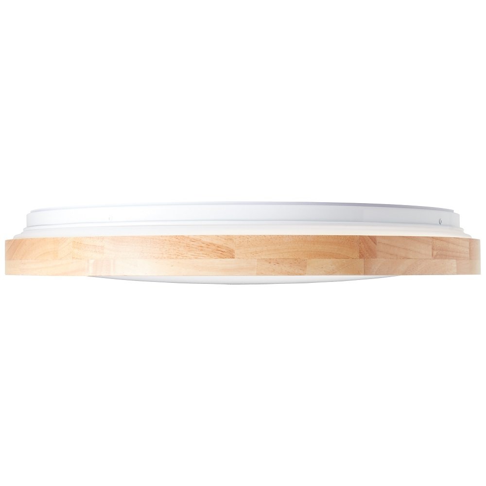Brilliant AG Leuchten G99787-75 Alson LED Deckenleuchte 48cm holz hell ...