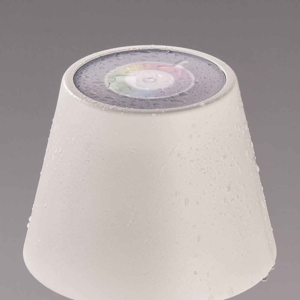 FHL easy 850211 LED Tischleuchte Aussenleuchte Cosenza sandweiß RGBW ...