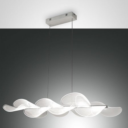 Fabas Luce 3626-45-102 LED Pendelleuchte Sylvie 72cm weiß dimmbar ...