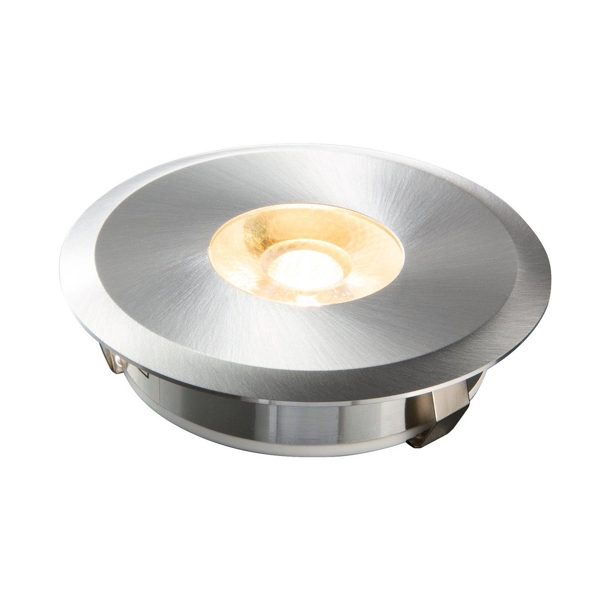 Heitronic 23374 LED Einbaustrahler Austin rund starr Aluminium ...