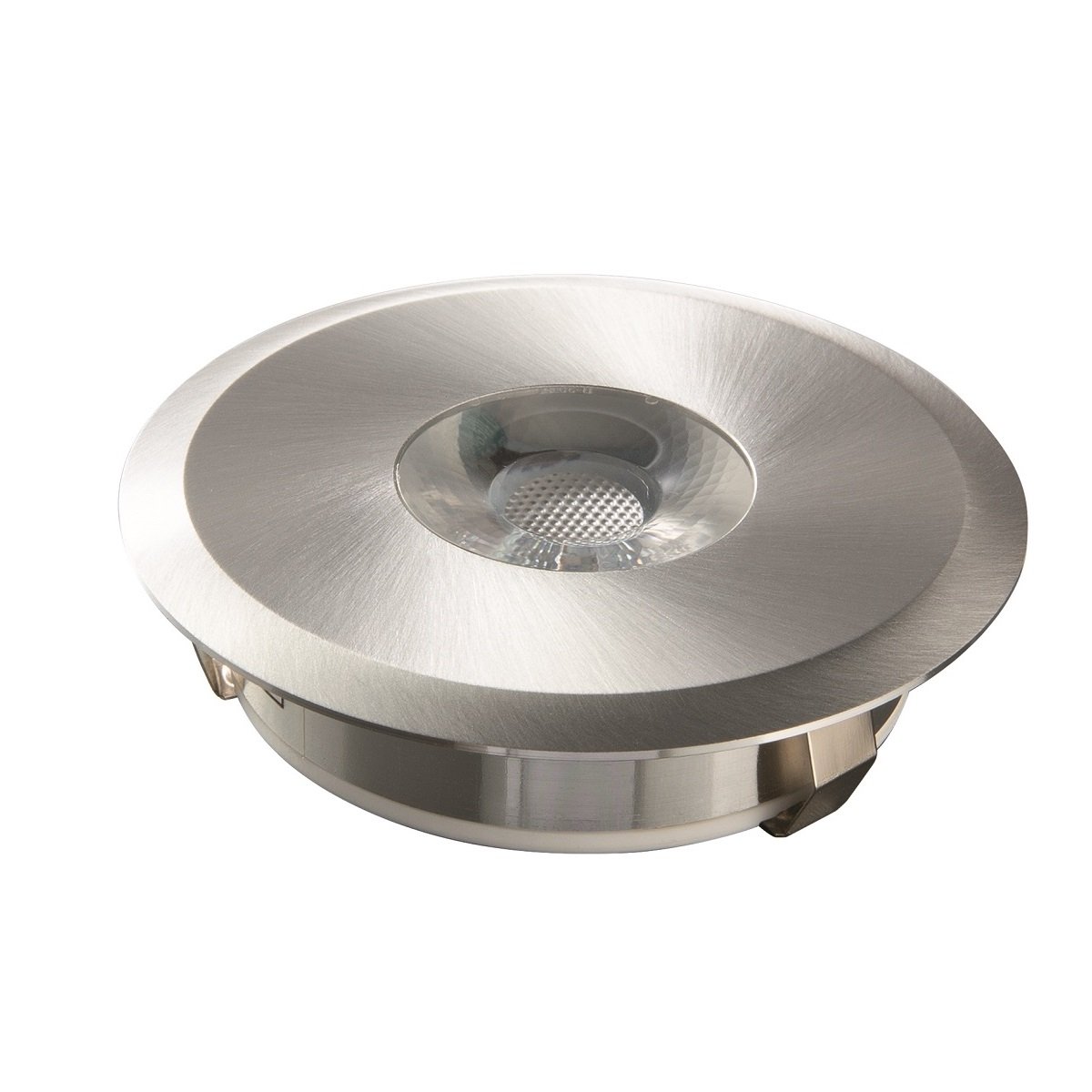 Heitronic 23374 LED Einbaustrahler Austin rund starr Aluminium ...