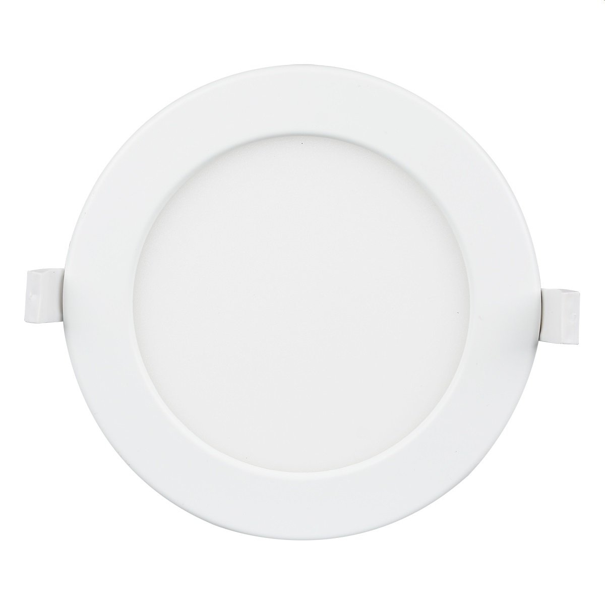 Heitronic 501375 LED Einbauleuchte Le Mans rund weiss 115x32 mm ...