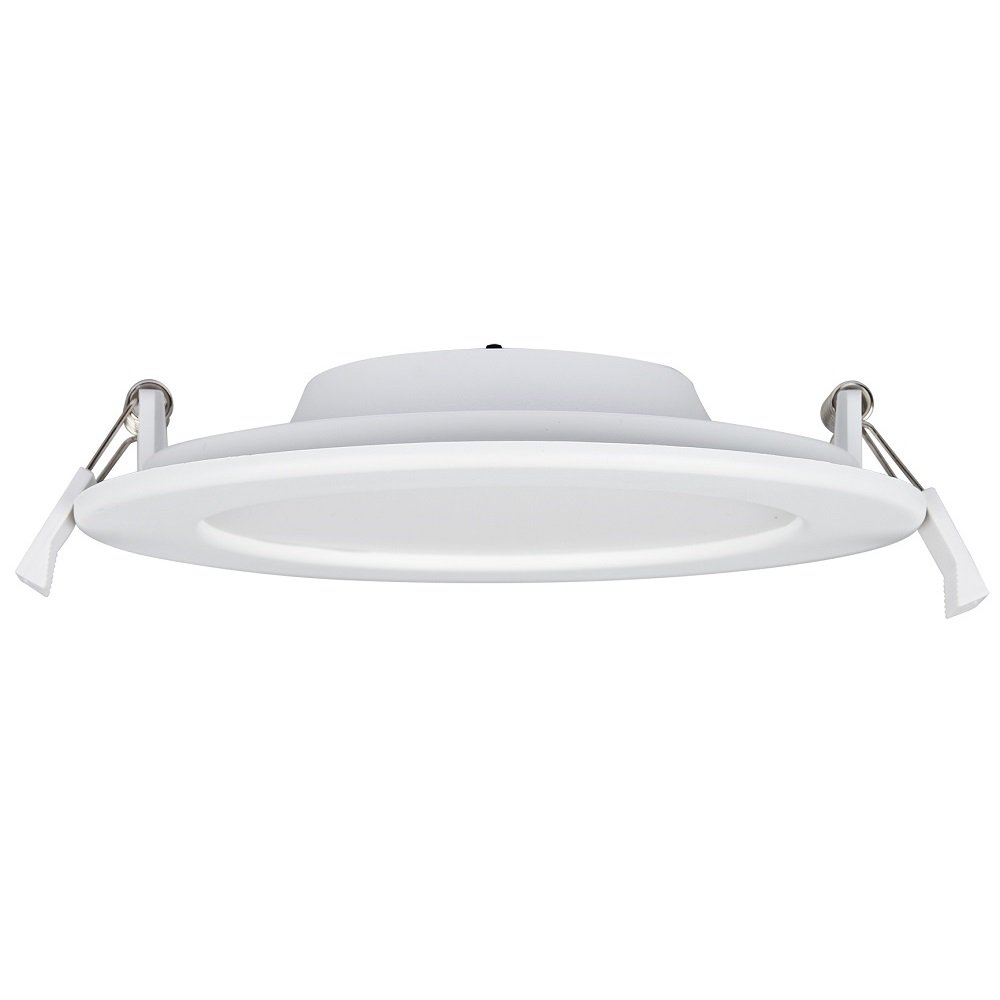 Heitronic 501378 LED Einbauleuchte Le Mans rund weiss 240x32 mm ...