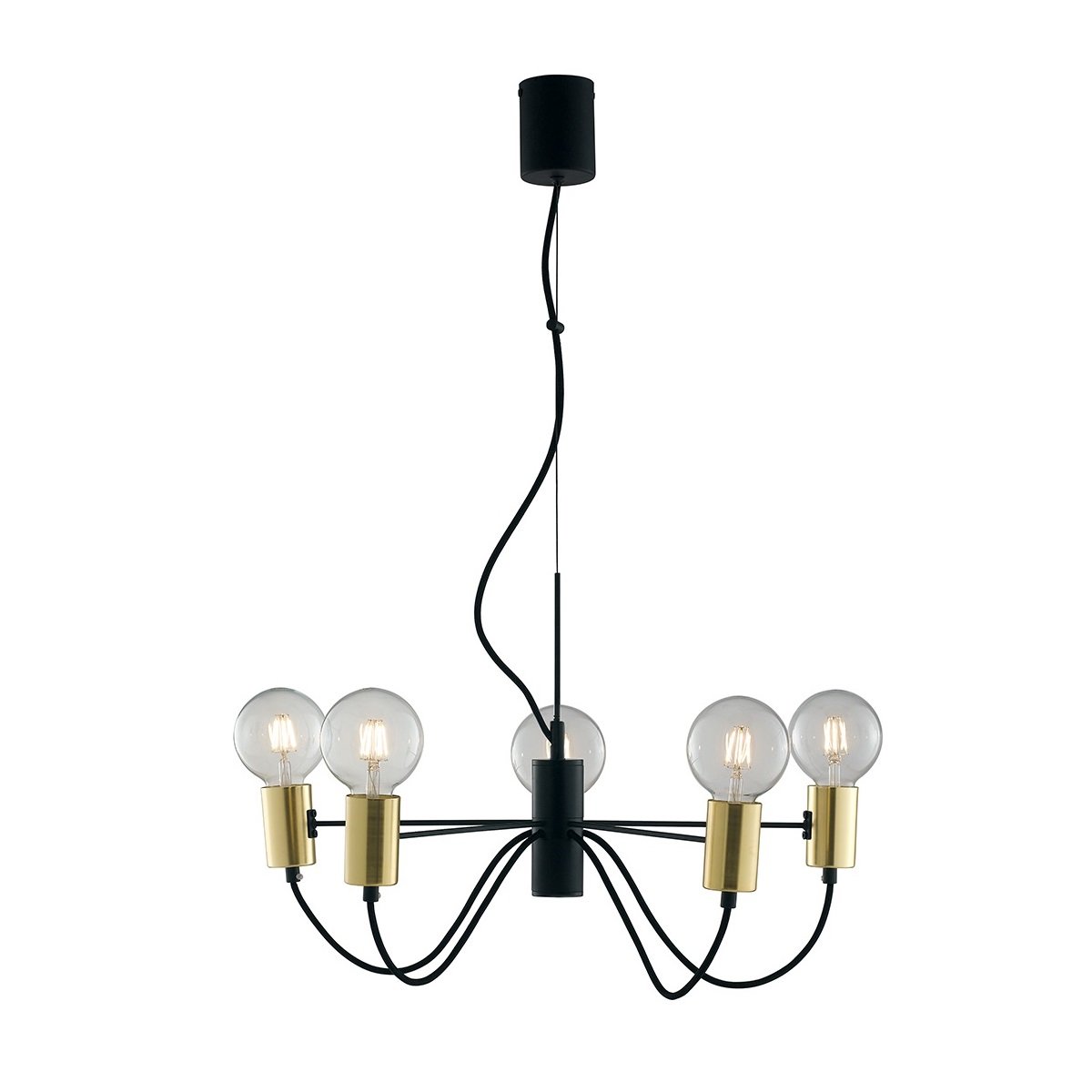Luce Design Axon S5 Pendelleuchte 5-flammig ECO Light --> Leuchten ...
