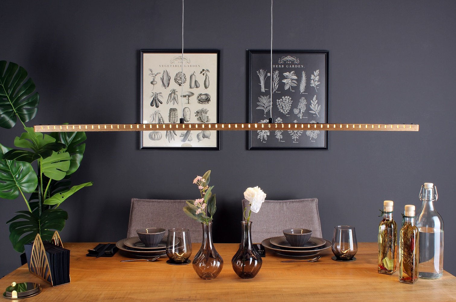 Luce Design Solaris 9054 L LED Pendelleuchte 1-flammig ECO Light ...