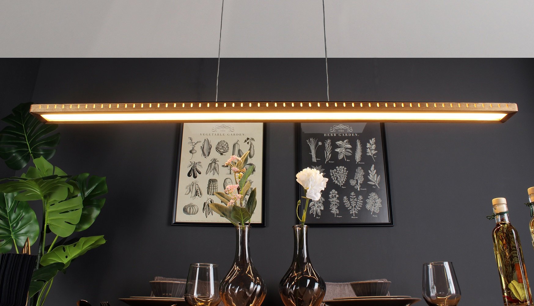 Luce Design Solaris 9054 L LED Pendelleuchte 1-flammig ECO Light ...