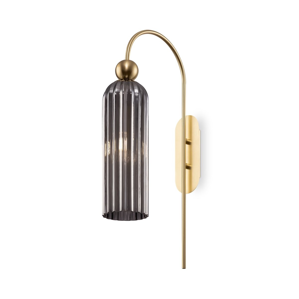 Maytoni Wandleuchte Antic goldfarben rauchglas grau E14 --> Leuchten ...