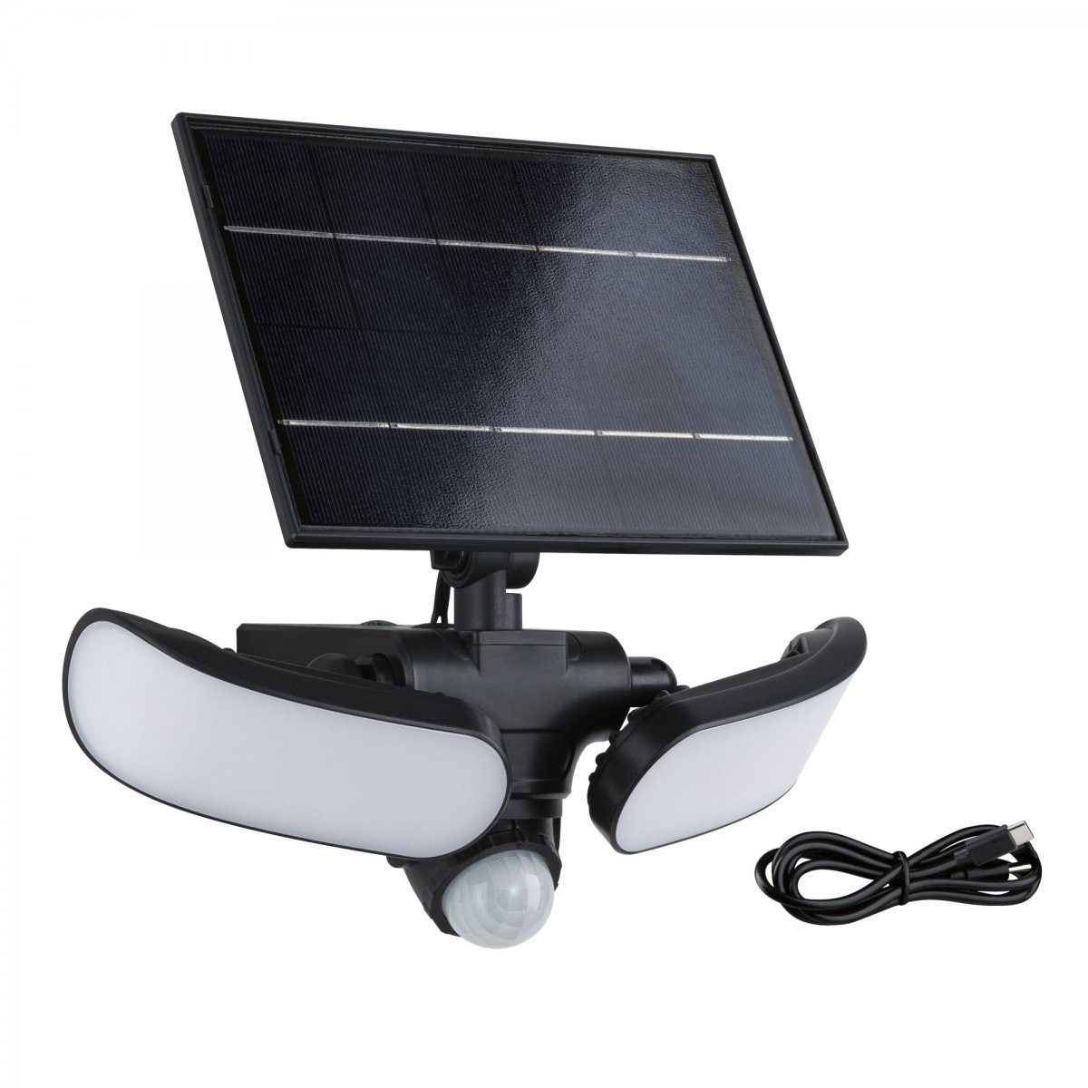 Paulmann 94610 Solar LED Wandfluter Sonlig 2-flammig IP65 3000K ...