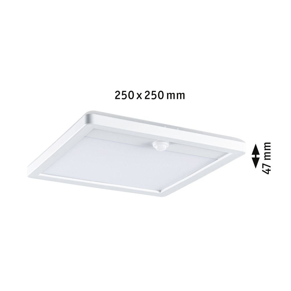 Paulmann 94707 LED Außenpanel Lamina Backlight Bewegungsmelder eckig ...