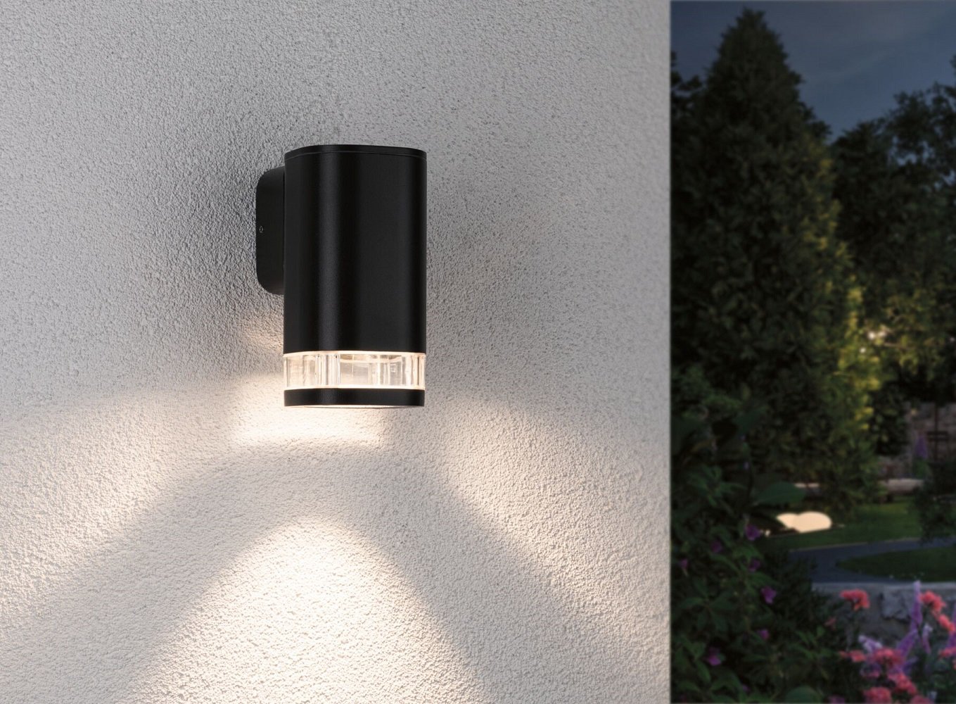 Paulmann 94718 LED Außenwandleuchte Colum seewasserresistent GU10 ...