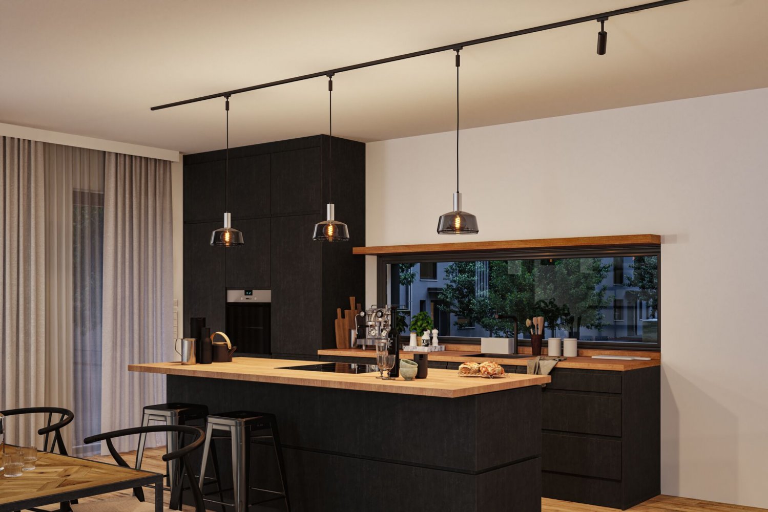 Paulmann 95605 Schienensystem Urail Schirm Neila 2Easy 230mm Rauchglas --> Leuchten & Lampen ...