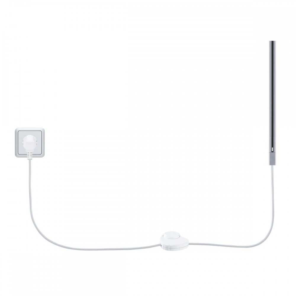 Paulmann 95658 URail Schienensystem Einspeisung Kabel mit Schalter 2m ...