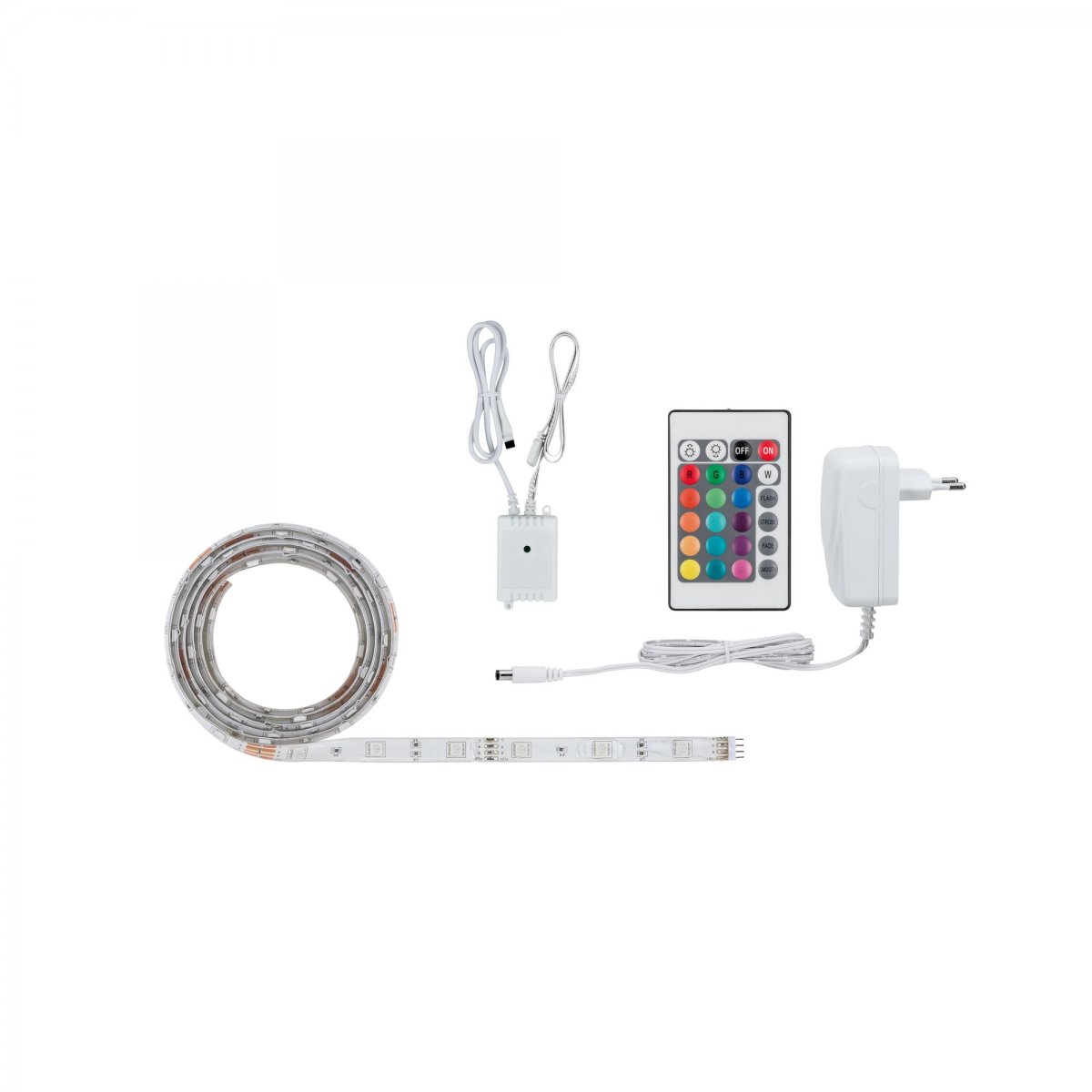 Paulmann No. 70960 SimpLED Strip Set 1,5m 12W RGB beschichtet ...