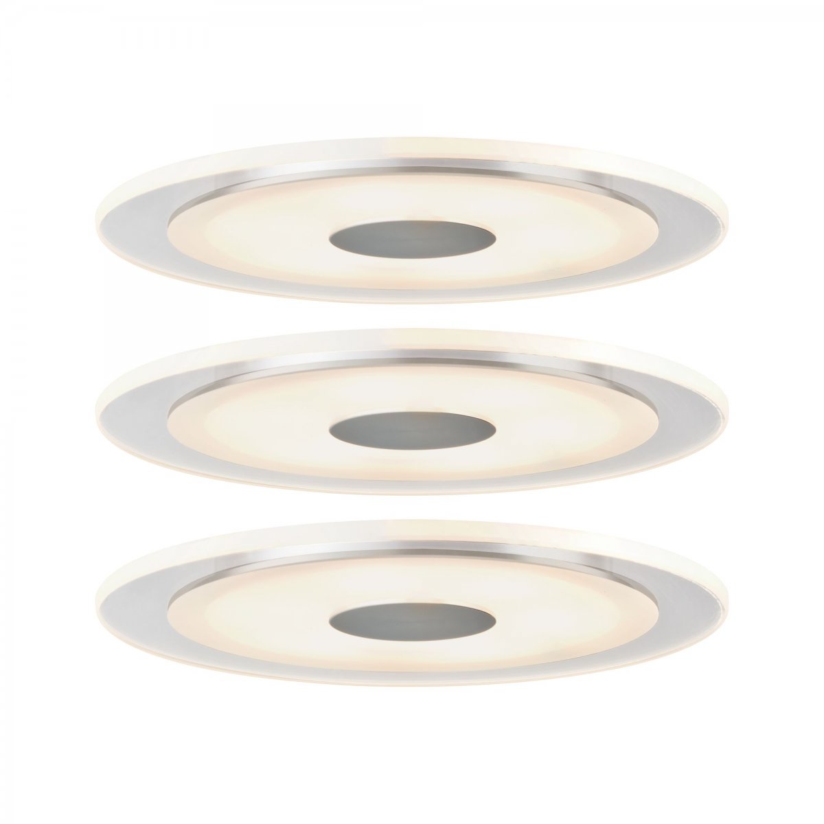 Paulmann No 92917 Einbauleuchten Set Premium Line Led Whirl 6w Alu
