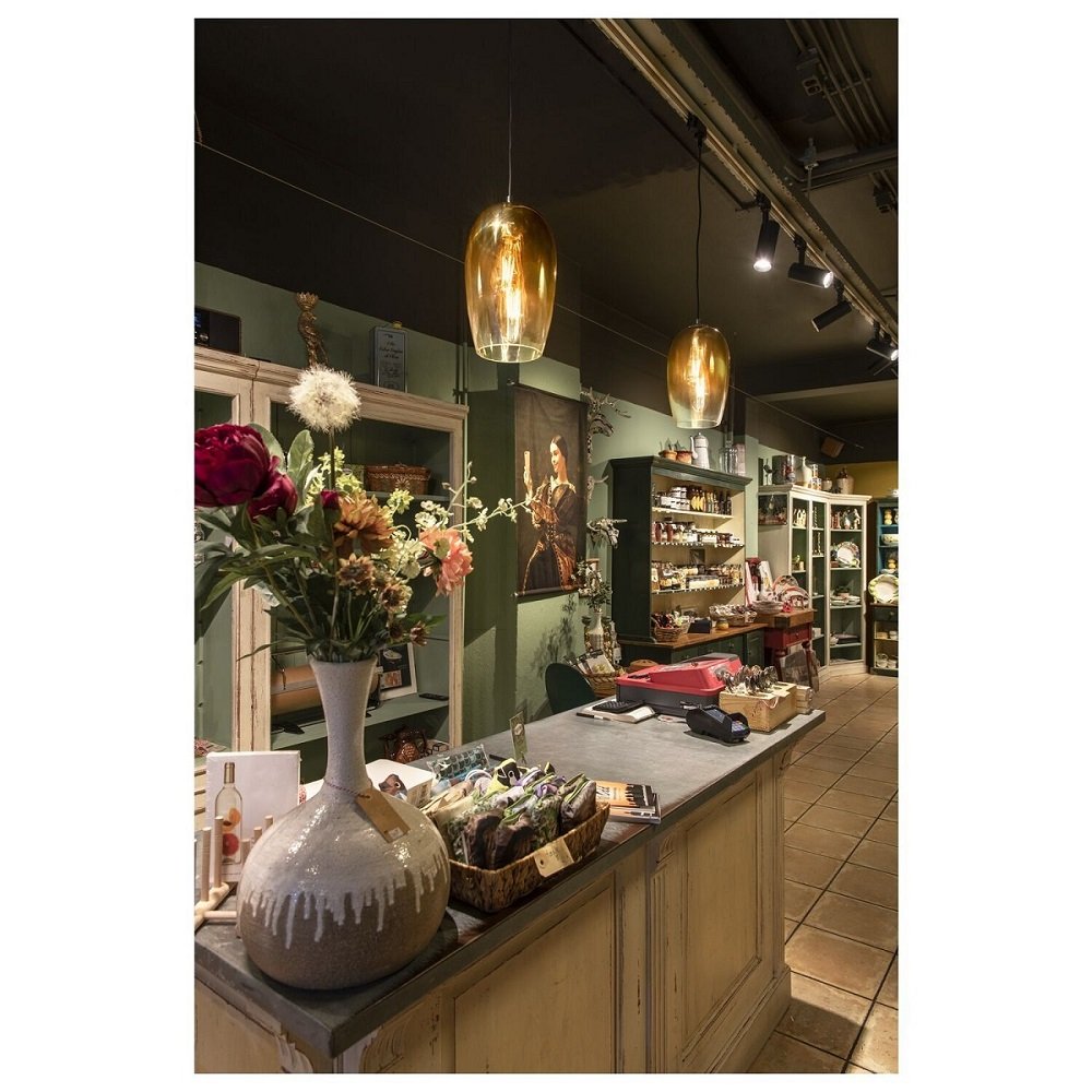 SLV 1006400 Pantilo Oval PD Pendelleuchte E27 kupfer --> Leuchten & Lampen online kaufen im Shop ...