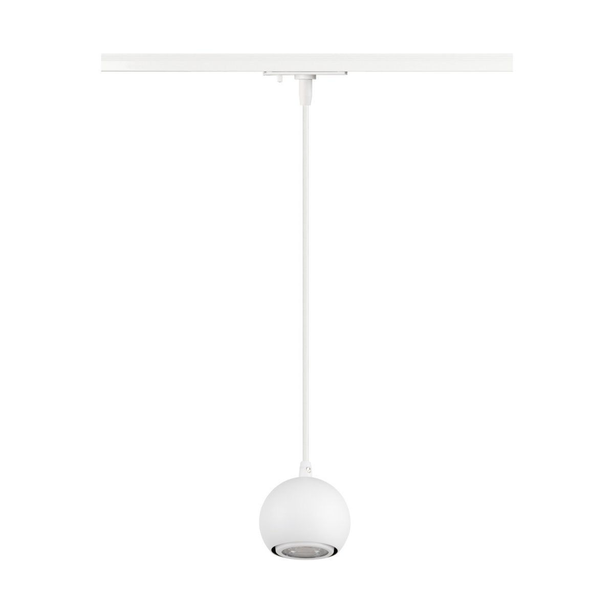 SLV 1008169 LIGHT EYE® 90 1-Phasen Pendelleuchte GU10 max. 6W matt weiß ...