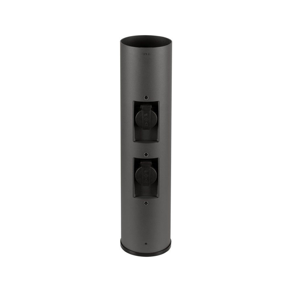 SLV 1008474 M-POL 60 Pole Poller zwei Steckdosen anthrazit 53cm ...