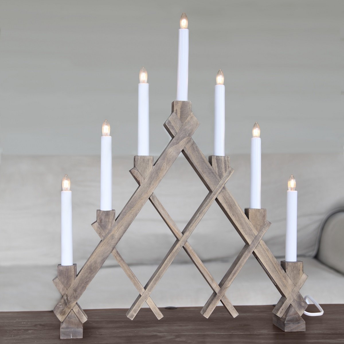 Star Trading Fensterleuchter Rut 7-flammig braun --> Leuchten & Lampen ...