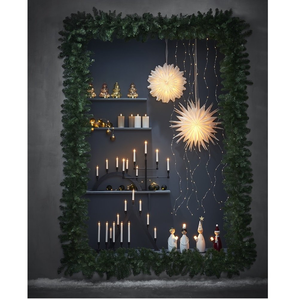 Star Trading Fensterleuchter Vind Bogen 5-flammig weiß --> Leuchten ...