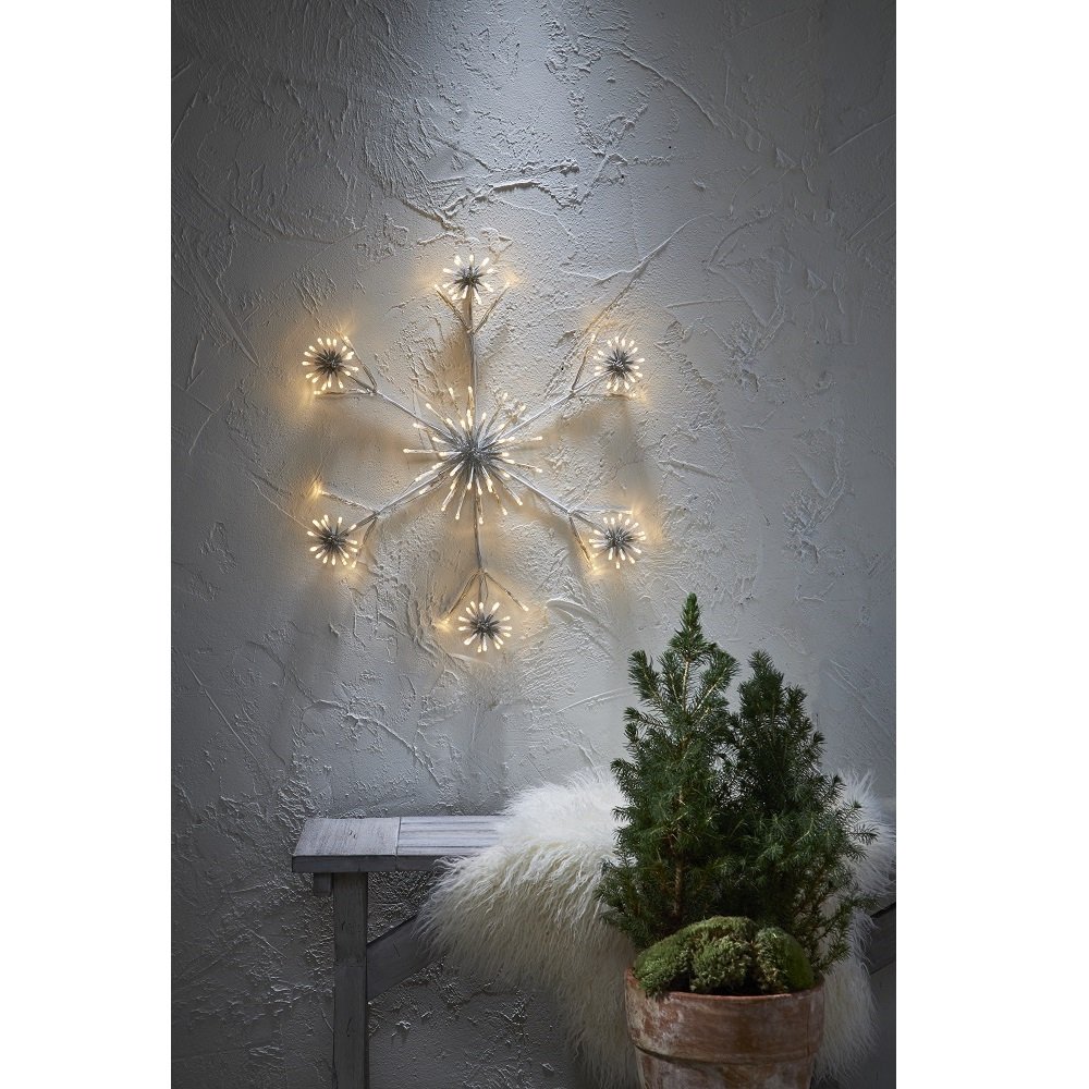 Star Trading LED-Silhouette Flower Snowflake 475-22 warmweiß outdoor ...